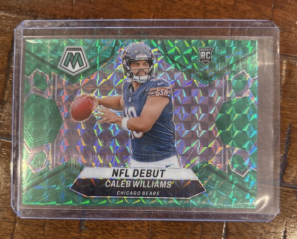 2024 Panini Mosaic Caleb Williams NFL Debut #289 & Mosaic Rookie #301 ...