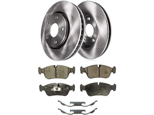 For 1997-1999 BMW 318is Brake Pad and Rotor Kit Front Detroit Axle ...