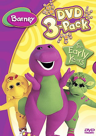 Barney - Early Learning 3-Pack (DVD, 2005, 3-Disc Set) for sale online ...
