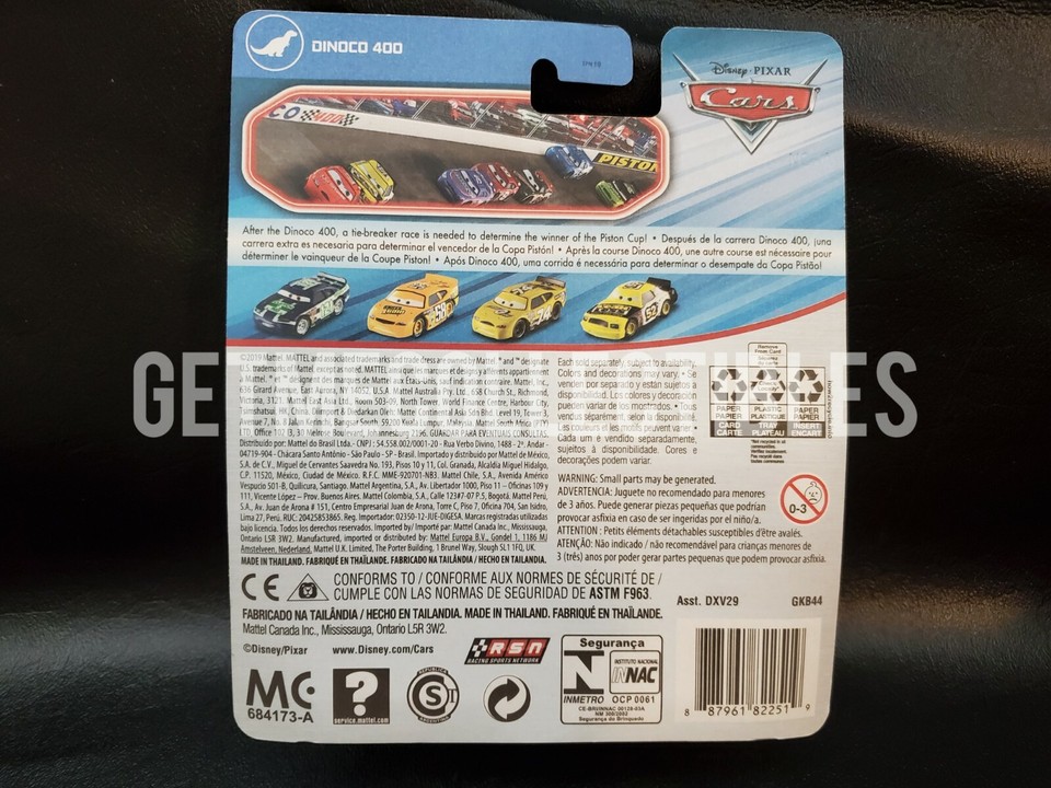 DISNEY PIXAR CARS BEN DOORDAN BUMPER SAVE CHIEF DINOCO 400 2020 SAVE 6% ...
