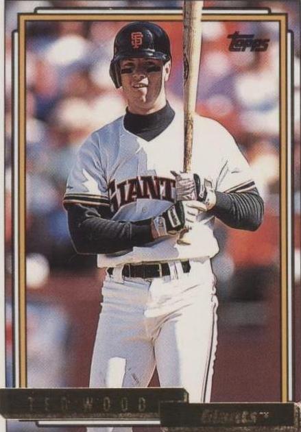 1992 Topps - Ted Wood #358 Gold (RC) for sale online | eBay