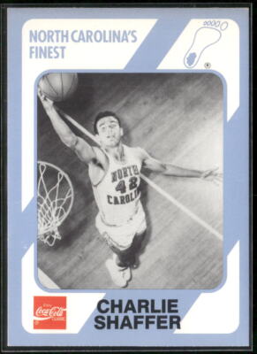 1989 Collegiate Collection North Carolina's Finest #163 Charlie Shaffer ...