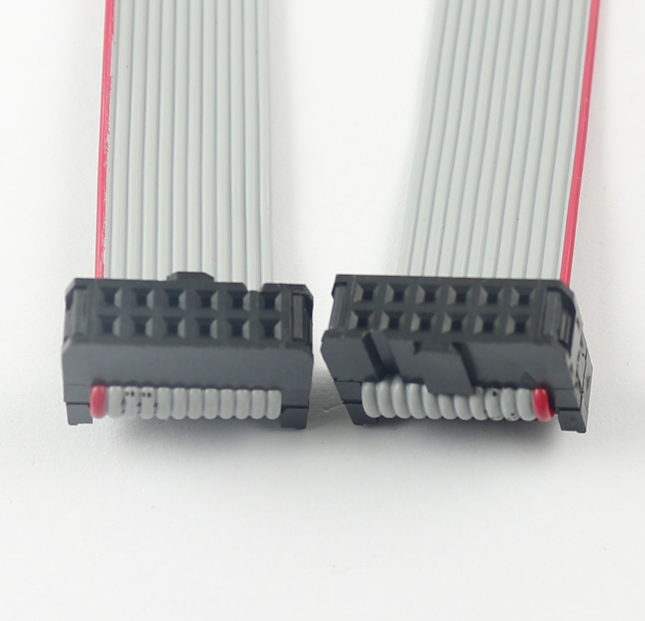 2Pcs 2.54mm Pitch 2x6 Pin 12 Pin 12 Wire IDC Flat Ribbon Cable Length ...