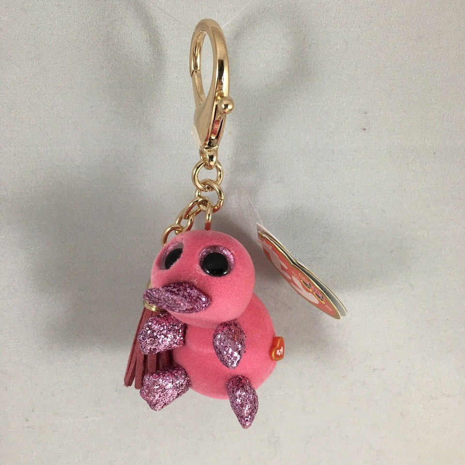 NEW 2020 TY Beanie Boos Mini Boo Collectible Metal Key Clip - WILMA the ...