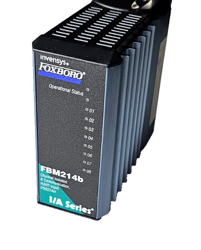 Foxboro FBM214b I/A Series P0927AH 8 Channel Isolated HART Input Module ...