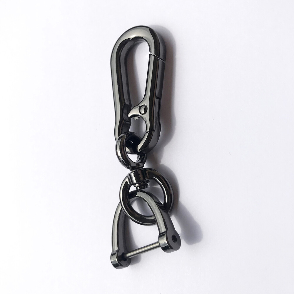 Men Metal Buckle Car Key Holder Car Key Clip Car Keyring Keychain ...