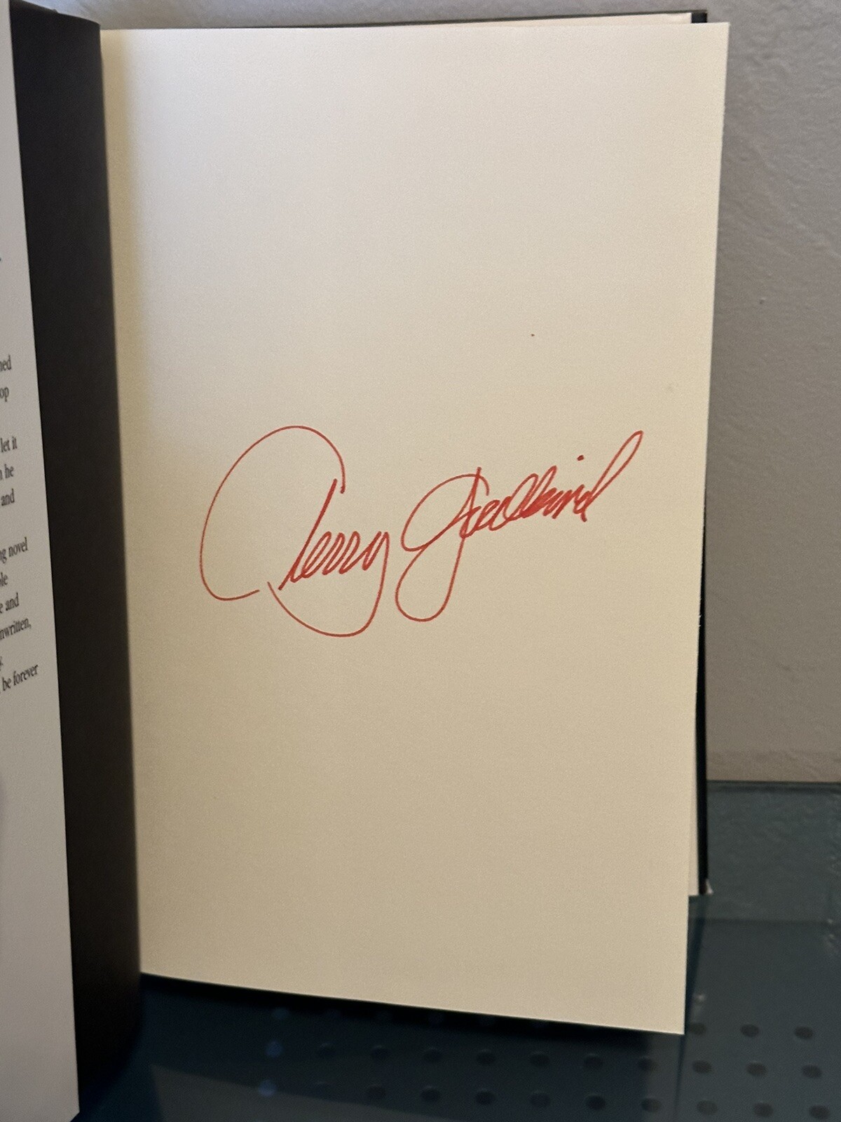 SIGNED Terry Goodkind Confessor HC SWORD OF TRUTH 1st Edition Fantasy ...