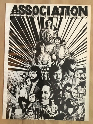 The Association print ad 1969 original vintage 60s music label record ...