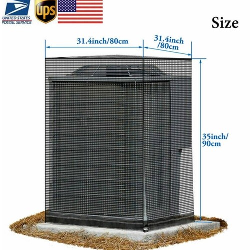 US Full Mesh Air Conditioner Cover - All Season Central AC Defender for ...