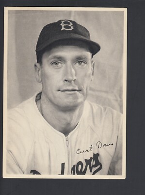 Curt Davis 1940-49 Brooklyn Dodgers Picture Pack Photo Card | eBay