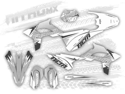 Graphics Kit fits Beta RR Polisport RESTYLE 2018 2019 Decals Stickers ...