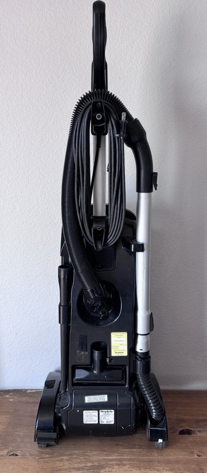 Simplicity USA S20D Symmetry Black Upright Bagged Household Vacuum ...