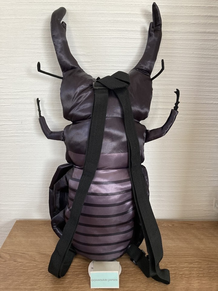 Insect Backpack stag beetle Rucksack 20cm x 55cm Japanese prize NEW ver ...