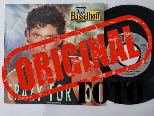 David Hasselhoff - Crazy for you 7'' Vinyl Germany | eBay