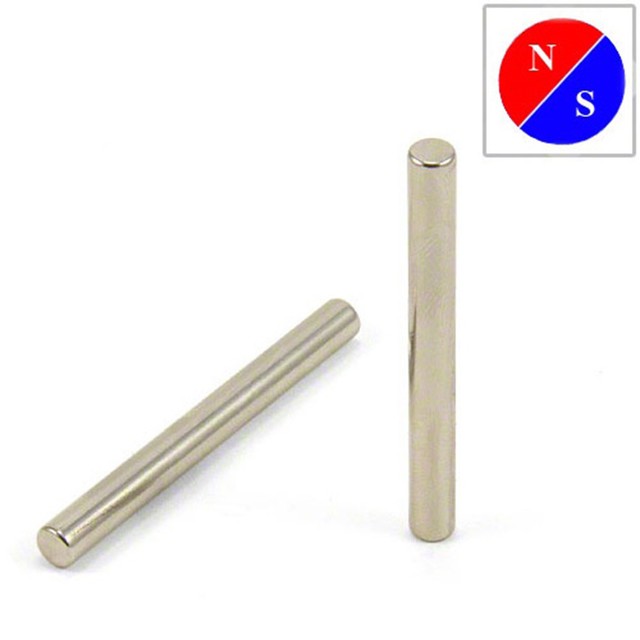 Magnet Expert 5mm Dia X 50mm Thick Diametrically Magnetised N52 ...