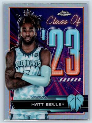 Matt Bewley 2022-23 Topps Chrome Overtime Elite OTE Class of #CO-2 | eBay