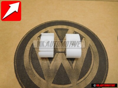 2x Original VW 2 Point Brake Pipe Line Retaining Clip Holder Bracket ...