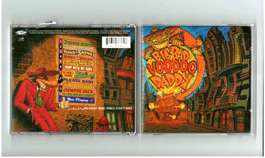 BIG BAD VOODOO DADDY-BIG BAD VOODOO DADDY CD-JUMPIN' JACK-GO DADDY O ...