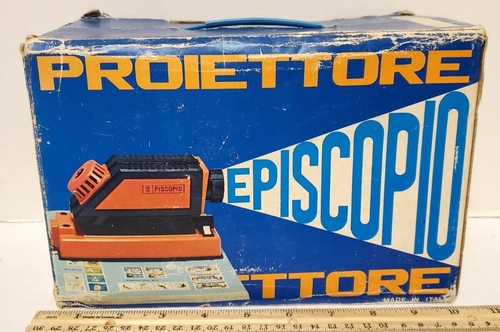 Vintage Episcopio Proiettore (Episcope Projector) w Original Box Made ...