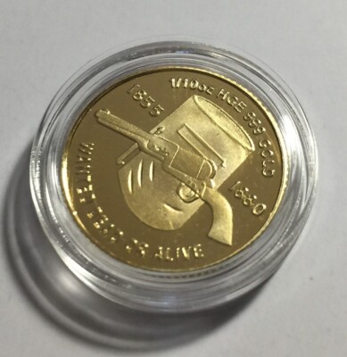 New "Ned Kelly #3" 1/10th oz HGE 999 Gold Australiana Coin, Such is ...