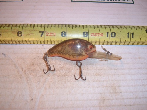 VINTAGE REBEL DEEP WEE-R RATTLING FISHING LURE | eBay