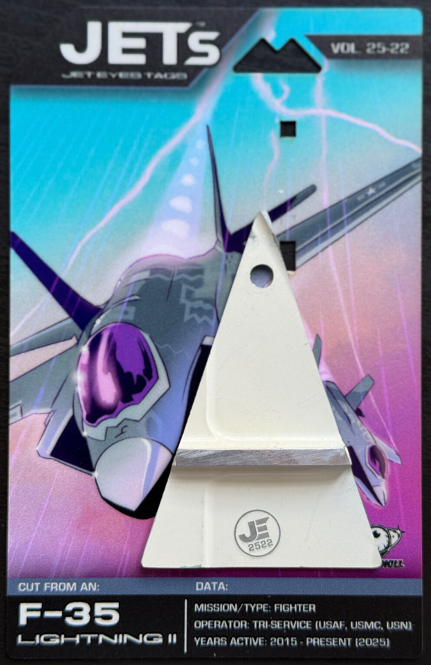 Jet Eyes - Lockheed Martin F-35 Lightning II Tag - SOLD OUT - Plane Tag | eBay