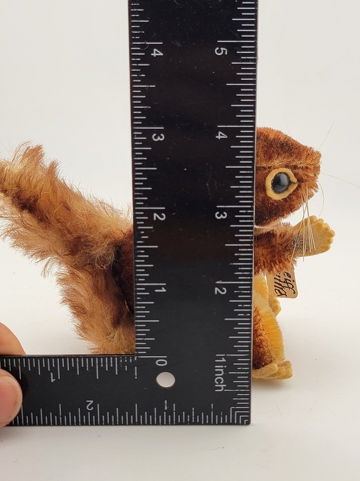 Extremey Rare Collectible Antique Steiff "Perri" the Squirrel 4" Tall ...