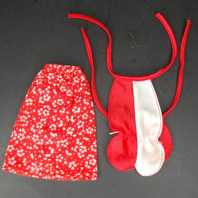 VTG 1979 Barbie Beginner Fashions Red White Wrap Skirt Bodysuit #1373 ...