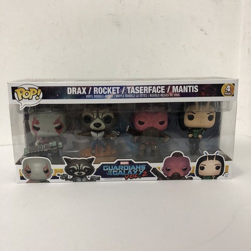 Funko Pop! Guardians Of The Galaxy Vol. 2 Drax Rocket Taserface Mantis ...