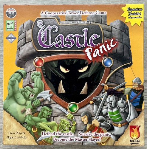 Castle Panic Core Game Fireside Games 2010 Base Cooperative - VG+ ...