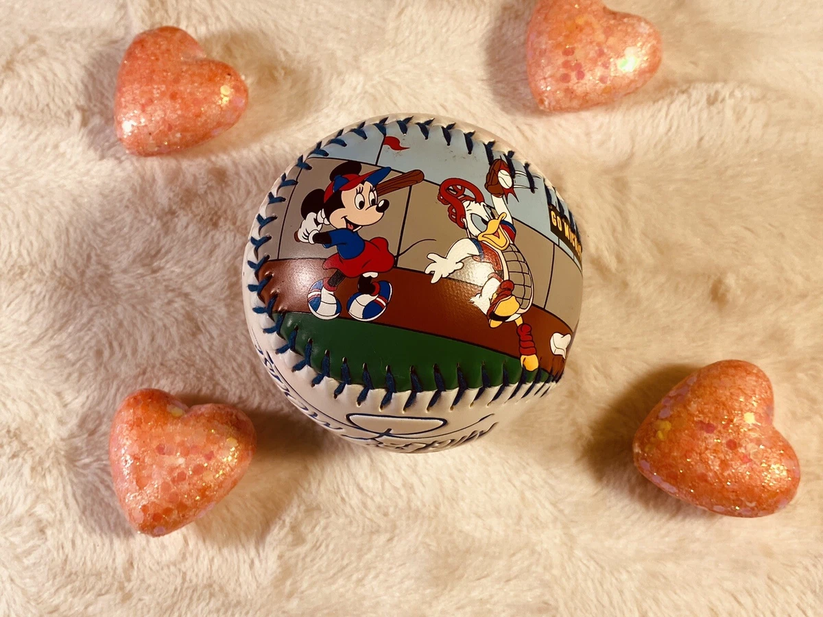 Mickey Mouse Playing Softball