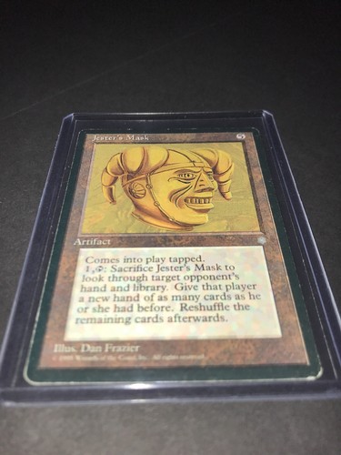 MTG Magic The Gathering- 1x Jester’s Mask- HeavyPlay- Ice Age Rare | eBay