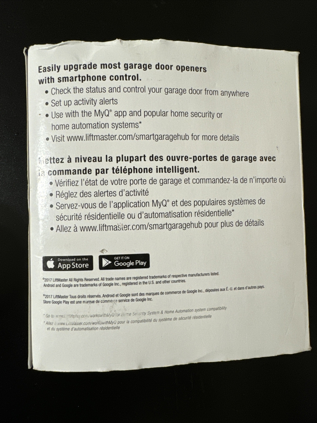 LiftMaster MyQ Smart Garage Hub and 821LMB for sale online | eBay