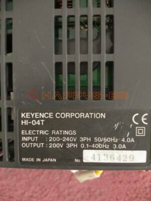 ONE KEYENCE inverter HI-04T USED | eBay Australia