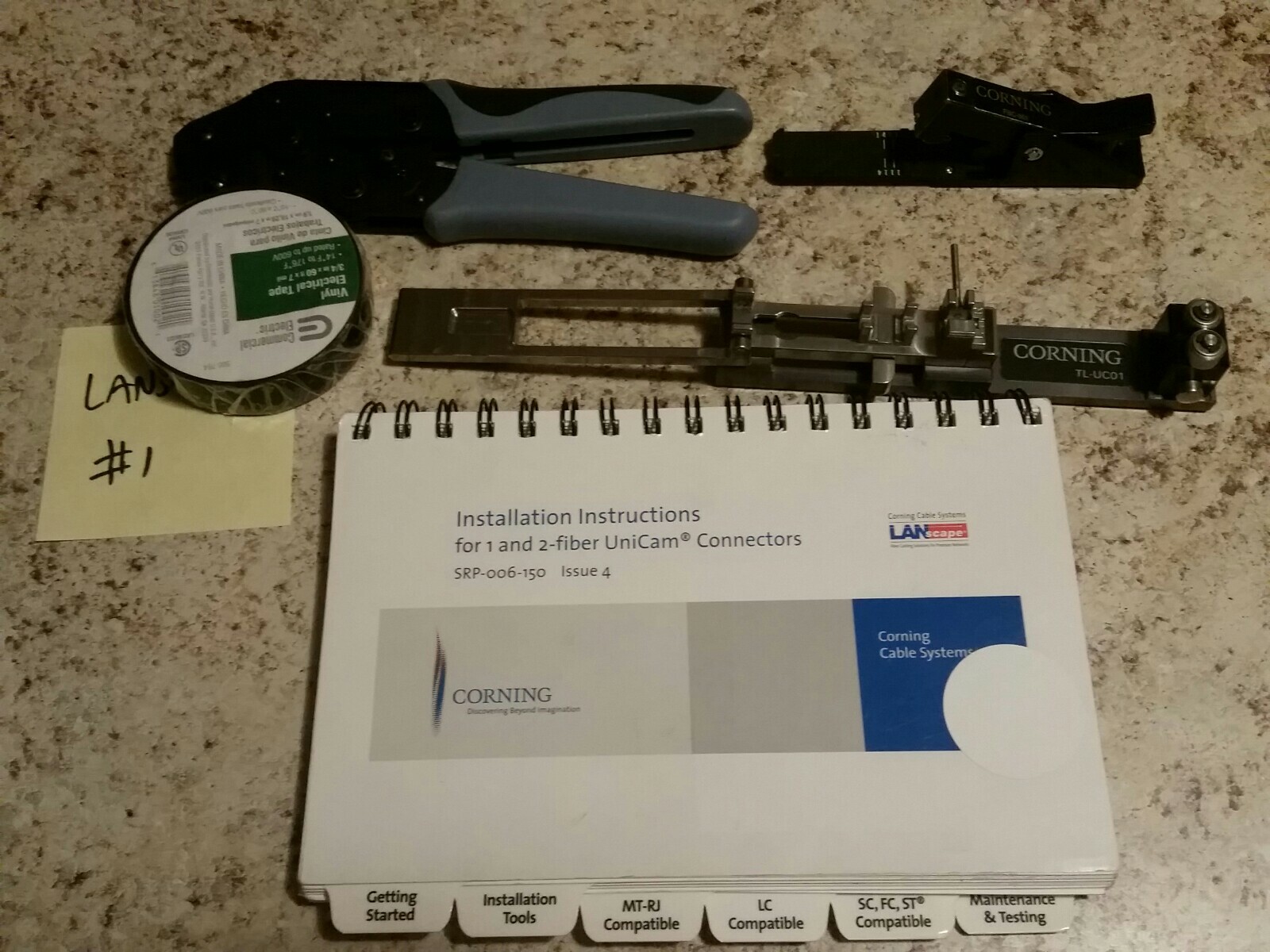 Corning Cable Systems LANscape Kit TKT-UNICAM #1 | eBay