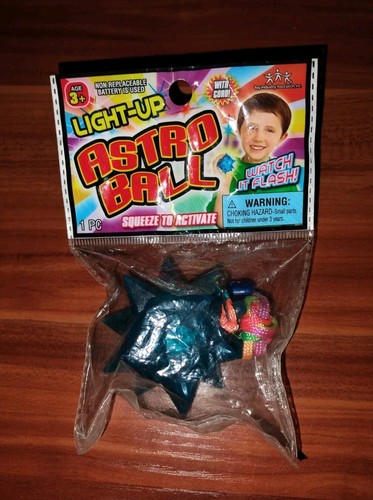 LITE UP ASTRO BALL NEW Kids Toy 3 FLASHING COLORS W/ NECK CORD Festivals Fun | eBay
