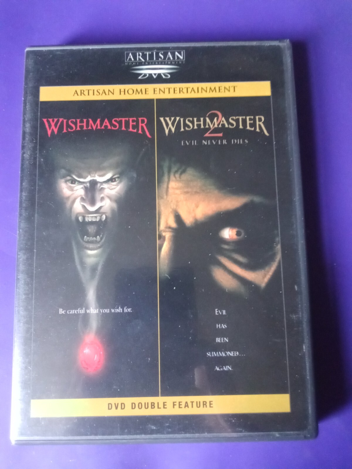Wishmaster (1997) & Wishmaster 2: Evil Never Dies (1999) DVD Classic ...