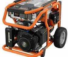 RIDGID 8000 Watt Gasoline Powered Electric Start Portable Generator ...