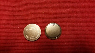 CASIO ML2016 GENUINE CAPACITOR SOLAR Rechargeable Battery (FDK) | eBay