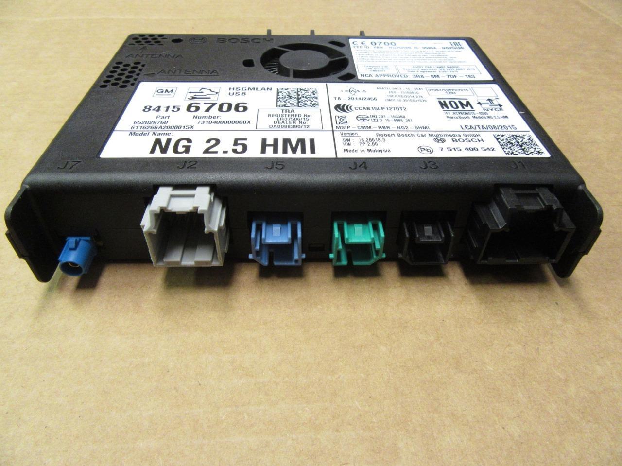 GM NG 2.0 HMI Radio Multimedia Control Navigation Module 652029760 OEM ...