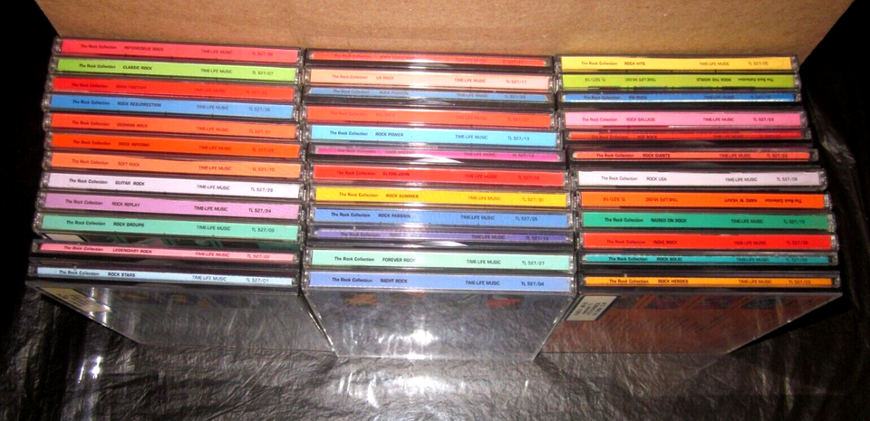 Rare 70 CD TIME LIFE The Rock Collection 60s 70s 80s SOUNDS Of Classic ...