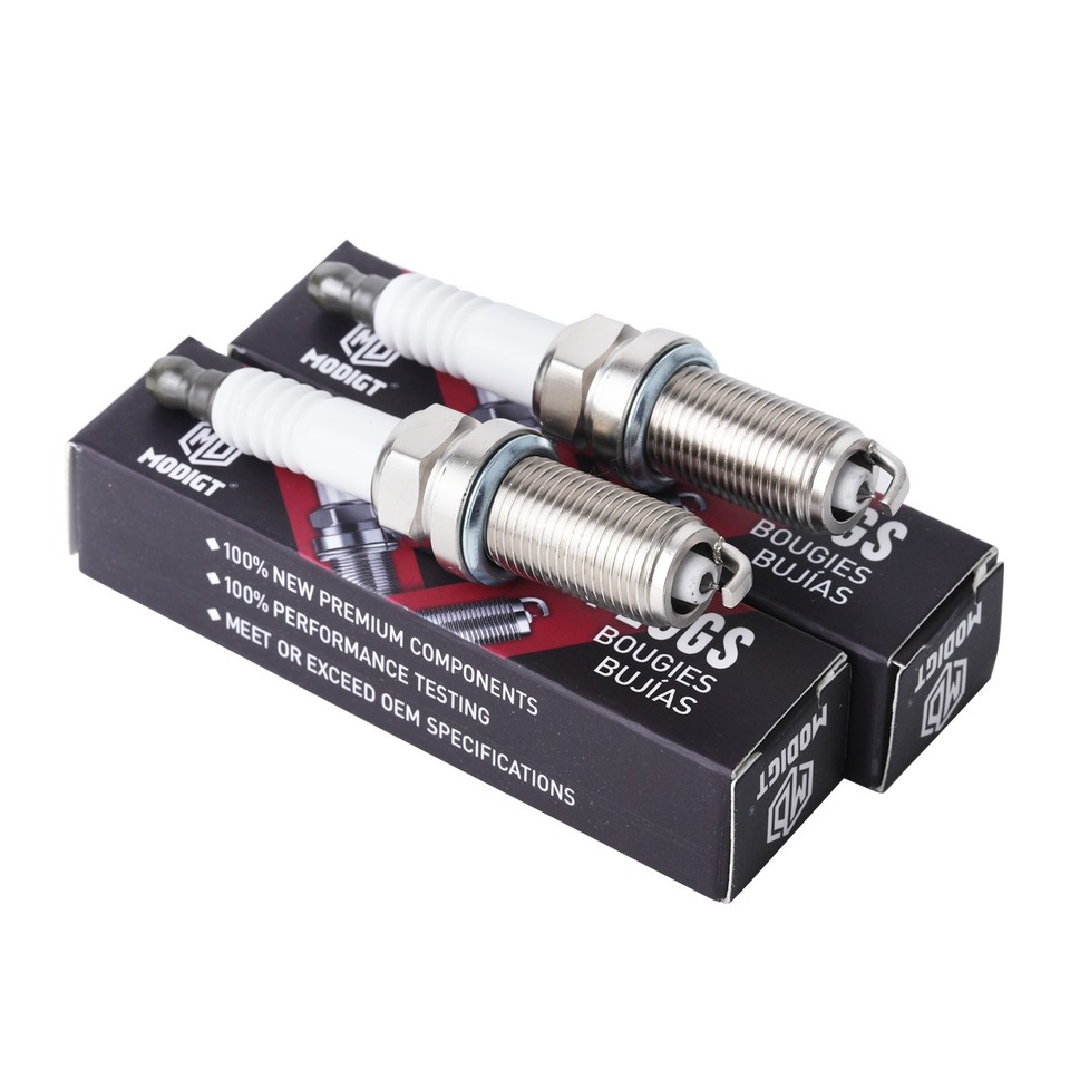 2x New Generation MGT Iridium Spark Plugs 4469 (LFR5AIX-11) For Nissan ...