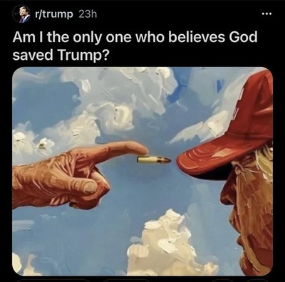 PRESIDENT DONALD TRUMP PRAY WITH JESUS CHRIST 8.5X11 PHOTO BULLET ...