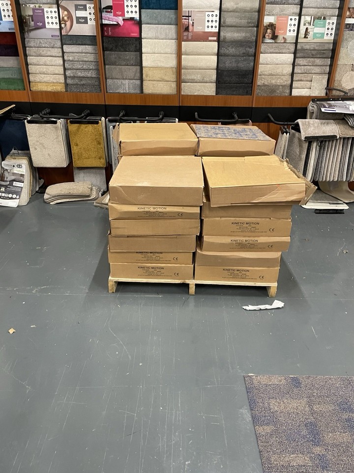 Carpet Tiles 5m2 Heavy Duty Commercial Retail, Office. Pack of 20 tiles ...