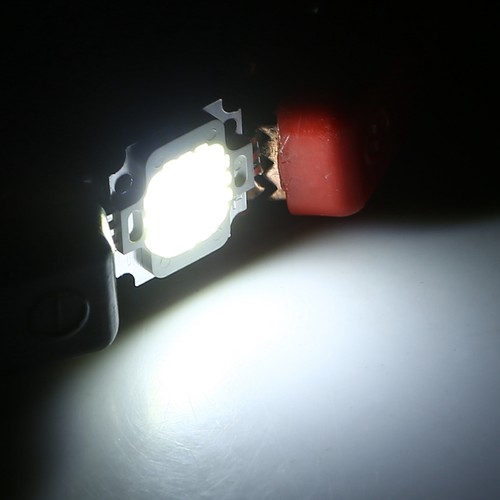 10Pcs 10W LED Cool White SMD Chip COB Floodlight Bulb Replacement For ...