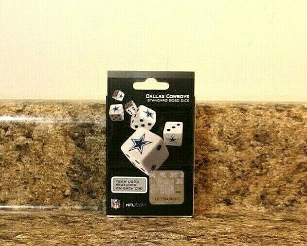NFL Football Fan Dallas Cowboys Set of 6 Dice for sale online | eBay