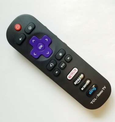 OEM TCL ROKU TV Remote Control with NETFLIX/ AMAZON/ CBS NEWS / SLING ...