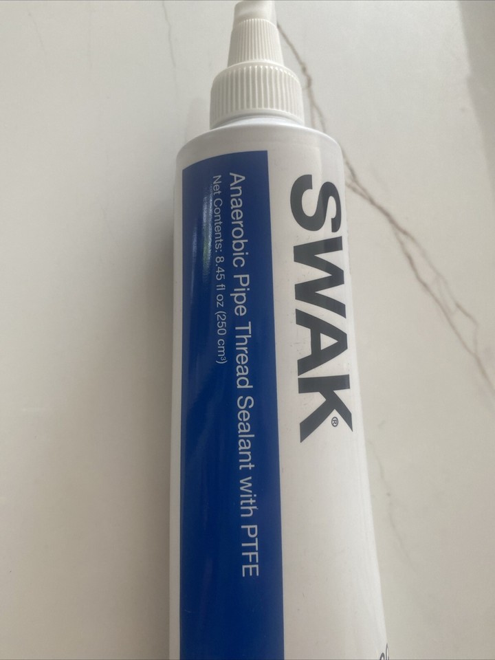 1- SWAK Anaerobic Pipe Thread Sealant MS-PTS-250. 250 CC Tube (8.45 fl ...