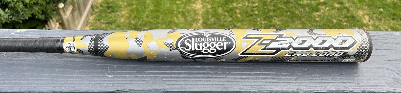 LOUISVILLE SLUGGER Z2000 END LOAD 34/27 SLOWPITCH SOFTBALL BAT SBZ214 ...