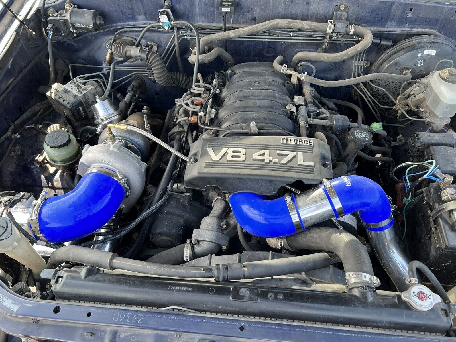 NEW 4.7 JDM Single T4 Turbo Kit 2UZ-FE 2UZFE 2UZ FOR 4Runner Land ...